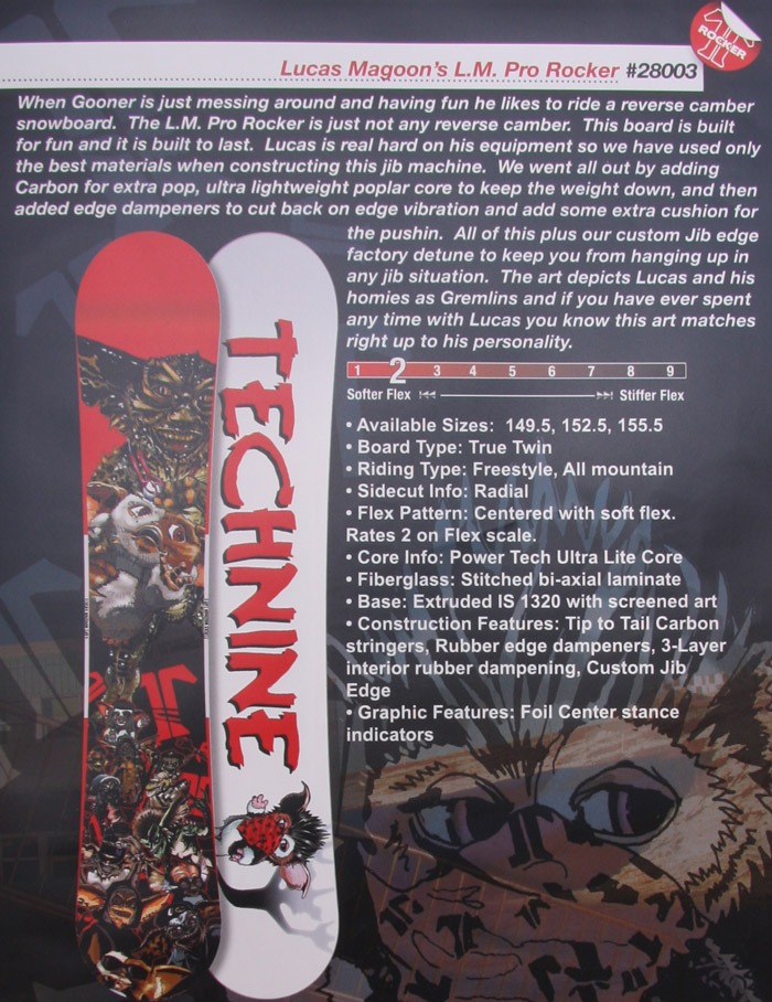 Technine 2011 Lucas Magoon's L.M. Pro Specs - The-House