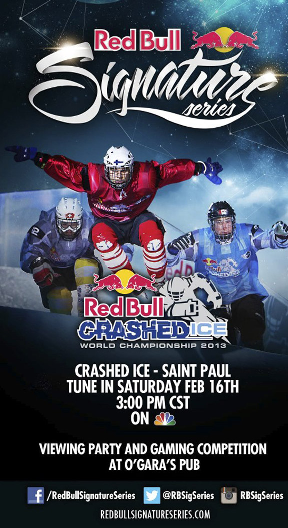 Red Bull Signature Series Viewing Party: Red Bull Crashed Ice - Saint ...